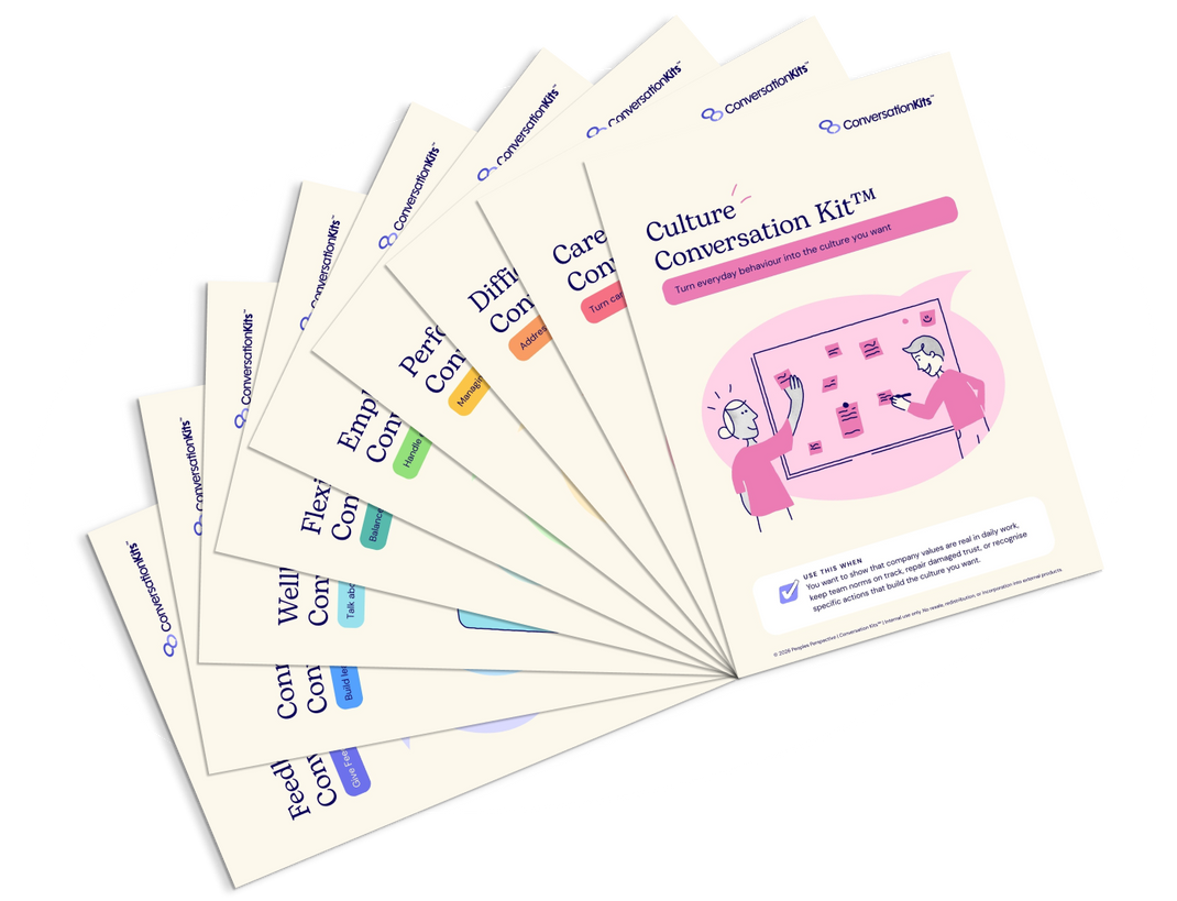 Conversation Kits | Evidence-based, editable guides