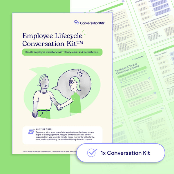 Employee Lifecycle Conversation Kit | By Conversation Kits