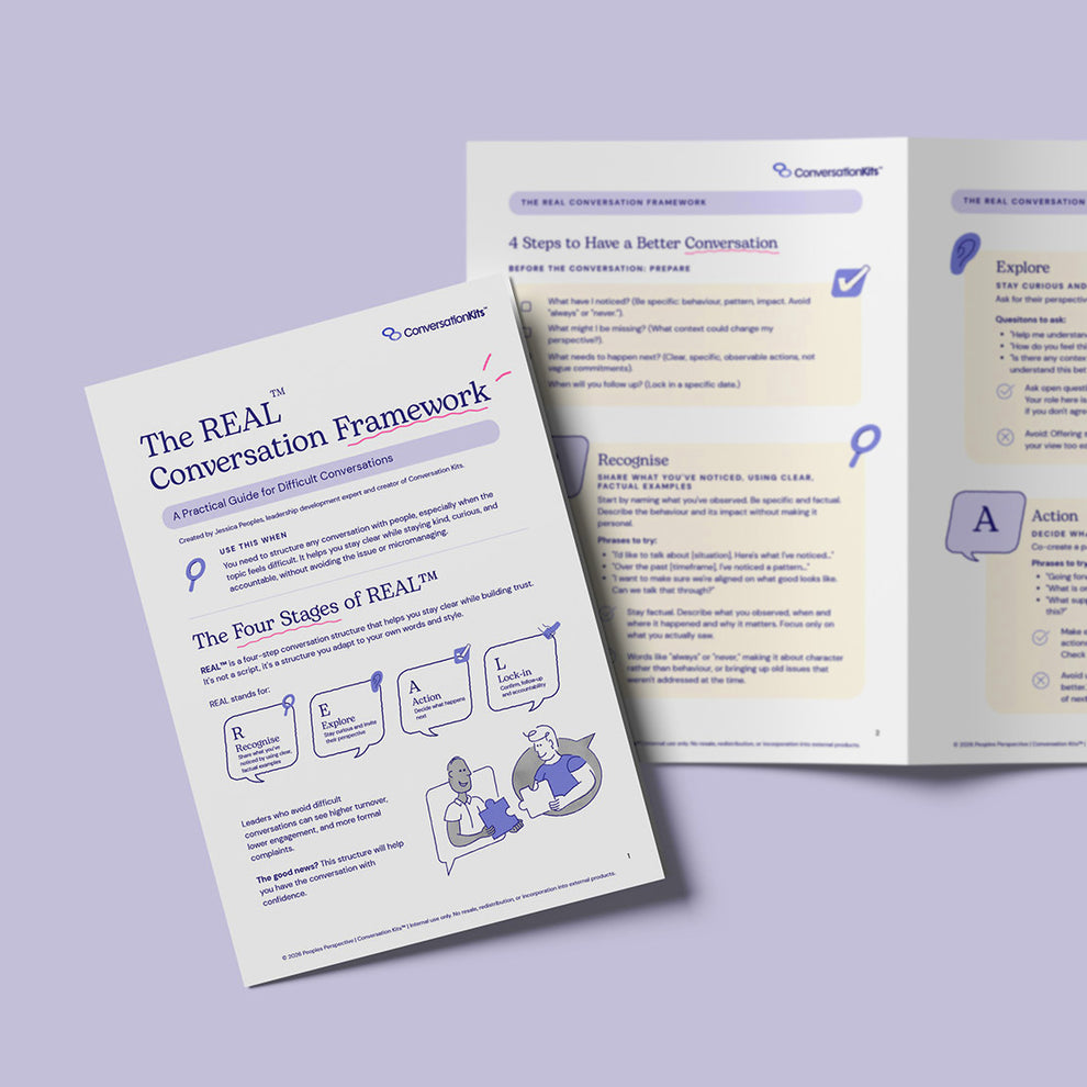 Conversation Kits | Evidence-based, editable guides